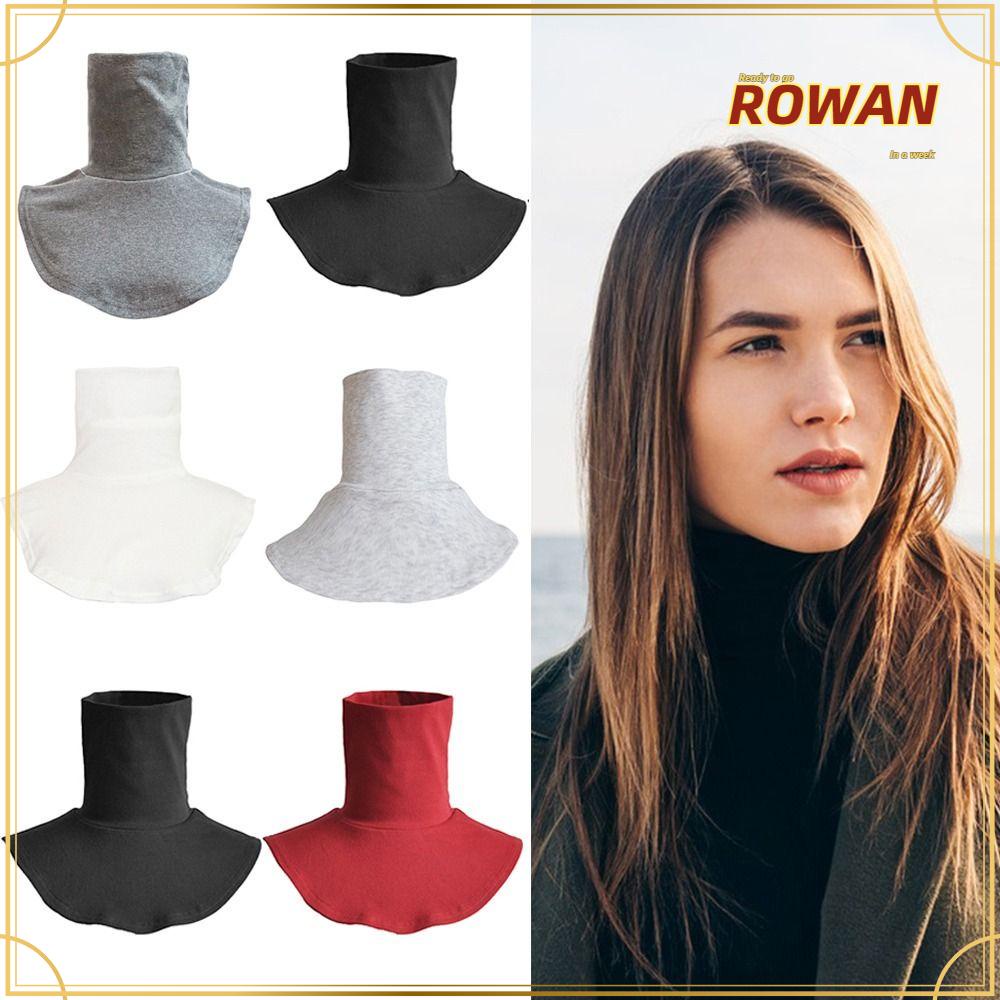 Rowans คอเต่าปลอม ผ้าฝ้าย คุณภาพสูง ถอดออกได้ หลากสีสัน สําหรับผู้หญิง ...