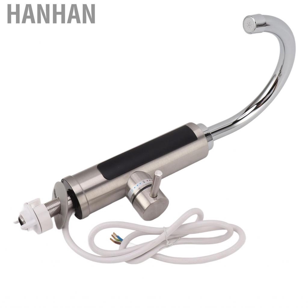 Hanhan Stainless Steel Electric Water Heater Faucet Tankless Hot US ...