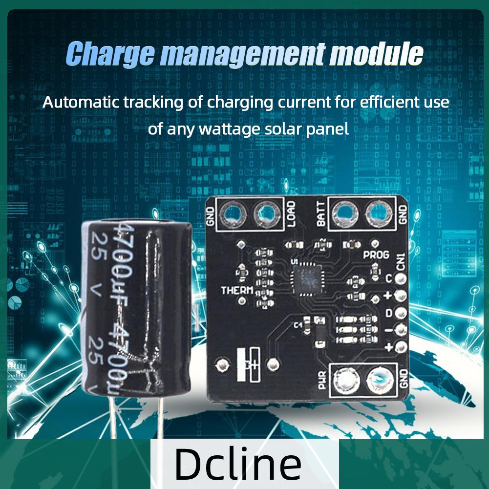 Dcline.th Mcp73871 บอร์ดโมดูลชาร์จแบตเตอรี่ลิเธียมโพลิเมอร์ พลังงานแสง ...