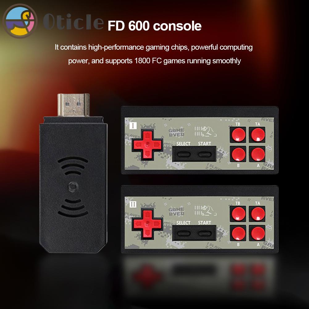 Fd เกมคอนโซล 600 เกม ปลั๊กแอนด์เพลย์ วิดีโอเกม 40 Emulators Oticle - oticle.th - ThaiPick
