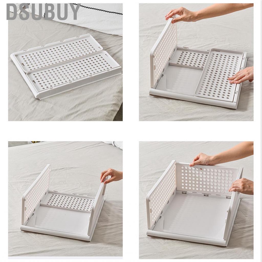 Dsubuy Stackable Storage Plastic Large Open Drawer Wardrobe Cloth ...