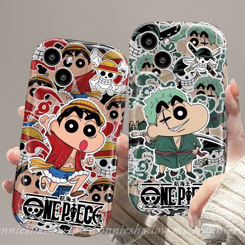 เคสโทรศัพท์มือถือ ลายการ์ตูนชินจัง สําหรับ Oppo A57 A15 A98 A38 A16 A58 ...