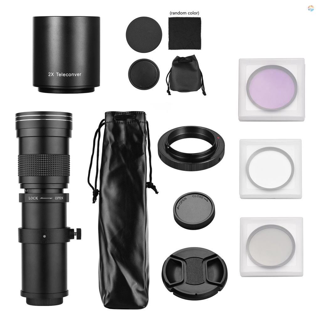 Fsth Camera MF Super Telephoto Zoom Lens F8.3-16 420-800mm T Mount ...