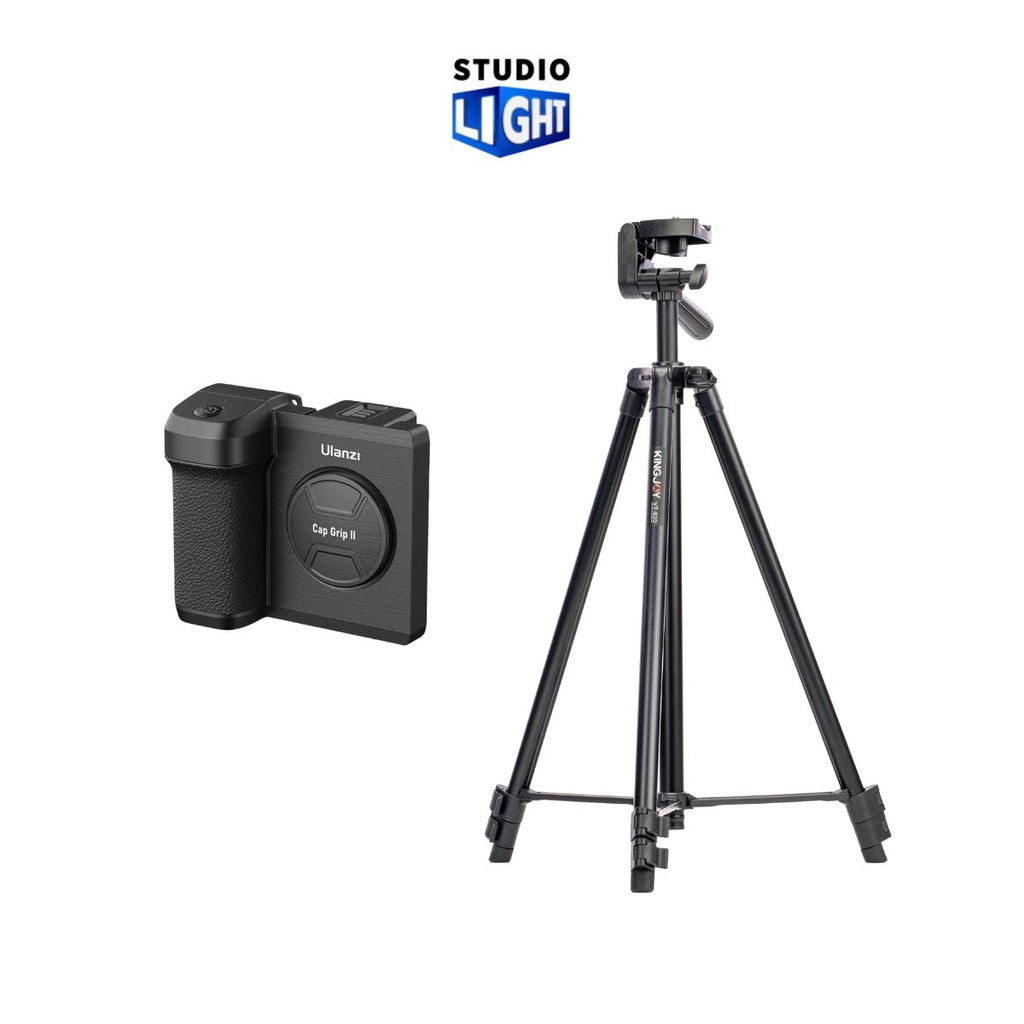 ชุดขาตั้งกล้องสายเที่ยว Kingjoy VT-820 Ulanzi CG01 ชุดขาตั้งกล้อง ถ่ายภาพ ถ่าย Vlog ถ่ายวิดีโอ ...
