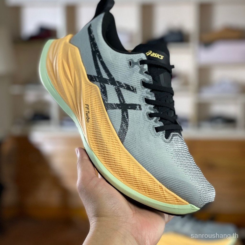 Assic รองเท้าวิ่ง รองเท้ากีฬา ผ้าตาข่าย แบบยืดหยุ่น น้ําหนักเบาพิเศษ ทน ...