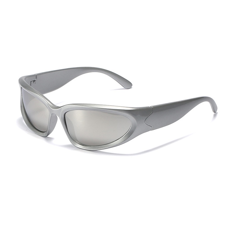 COD????แว่นตากันแดดป้องกันรังสียูวีUV400กรอบเหลี่ยมหลากสีY2Kเกาหลีแฟชั่นสุดเท่สไตล์พังก์สำหรับ ...