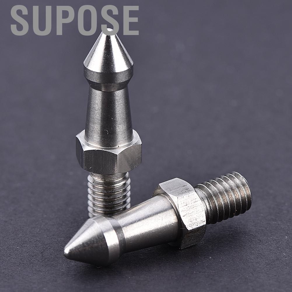 Supose M8 Screw Thread Camera Tripod Monopod Studs Cone Spikes Silver ...