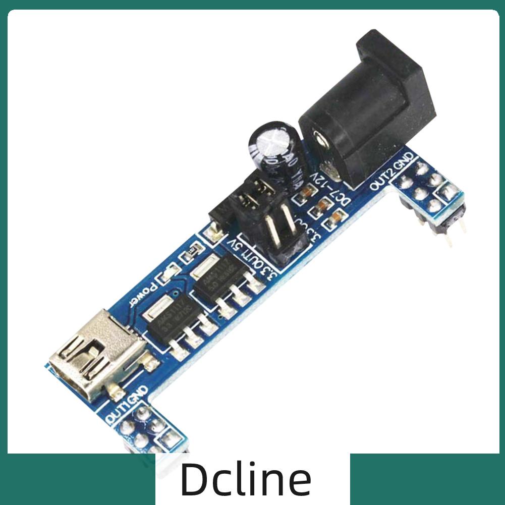 Dcline.th บอร์ดโมดูลพาวเวอร์ซัพพลาย 5V 3.3V สําหรับเบรดบอร์ด MB102 ...