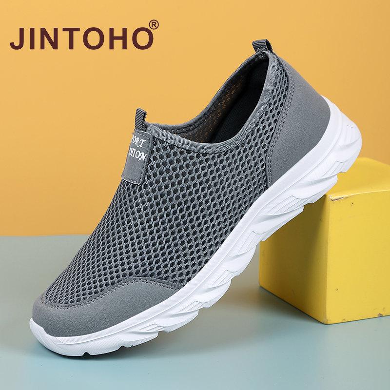 Jintoho ใหม่ รองเท้าผ้าใบโลฟเฟอร์ลําลอง น้ําหนักเบา ระบายอากาศ เหมาะกับ ...