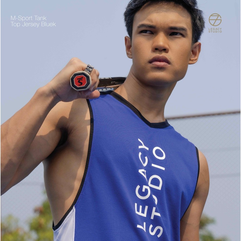 [Legacy Studio]เสื้อกล้ามเนื้อผ้าเจอร์ซี่ เสื้อกล้าม แขนกุด ชาย มีของ ...