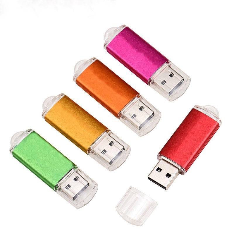 แฟลชไดรฟ์โลหะ U Disk 8GB 4GB 2GB 1GB USB 2.0 64MB 128MB 512MB - qibaishun.th - ThaiPick