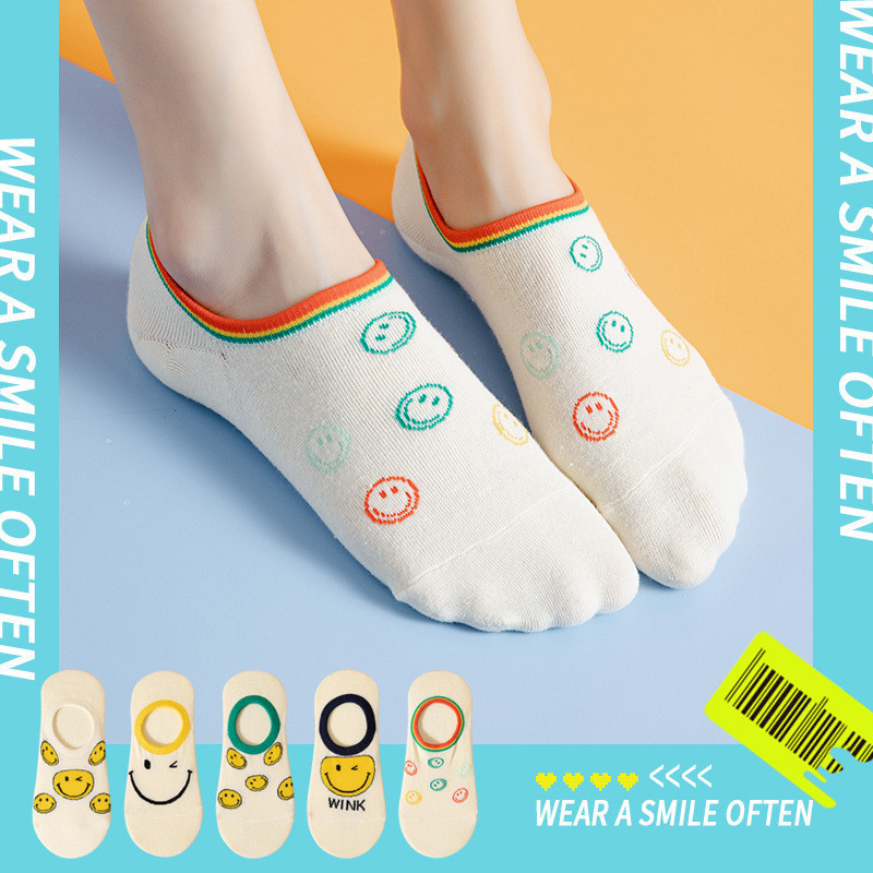 Hot SaleSocks for Women Spring and Summer New Cotton Socks Low Cut ...