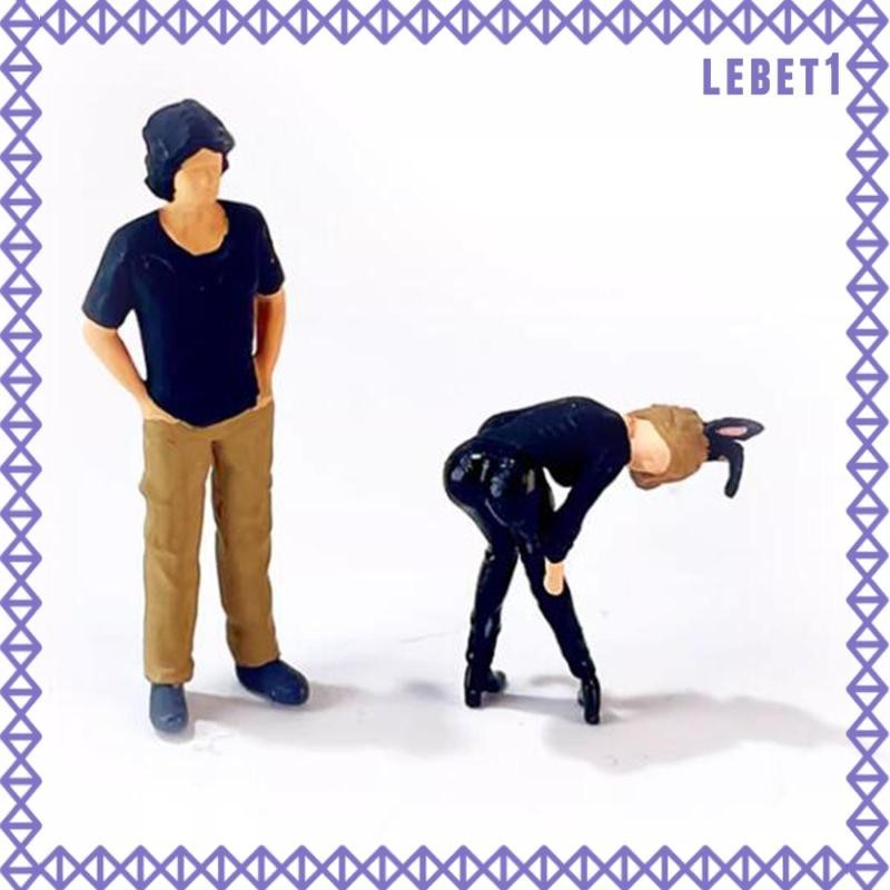 Lebet ฟิกเกอร์เรซิ่น ขนาดเล็ก สเกล 164 สําหรับตกแต่งสวน 2 ชิ้น - lebet ...