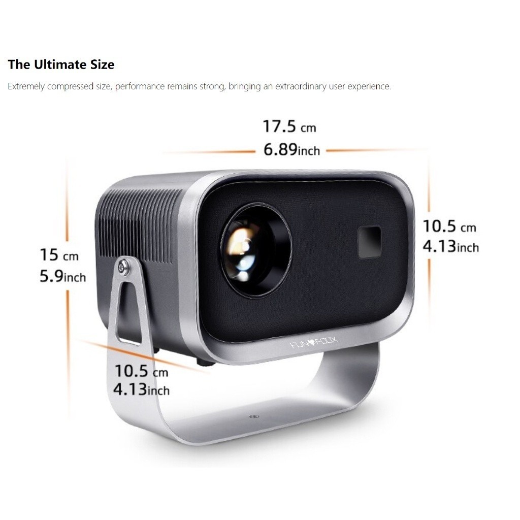 Monoz A10 mini LCD Android Projector Dual Band WiFi HD 1080P ระบบ ...