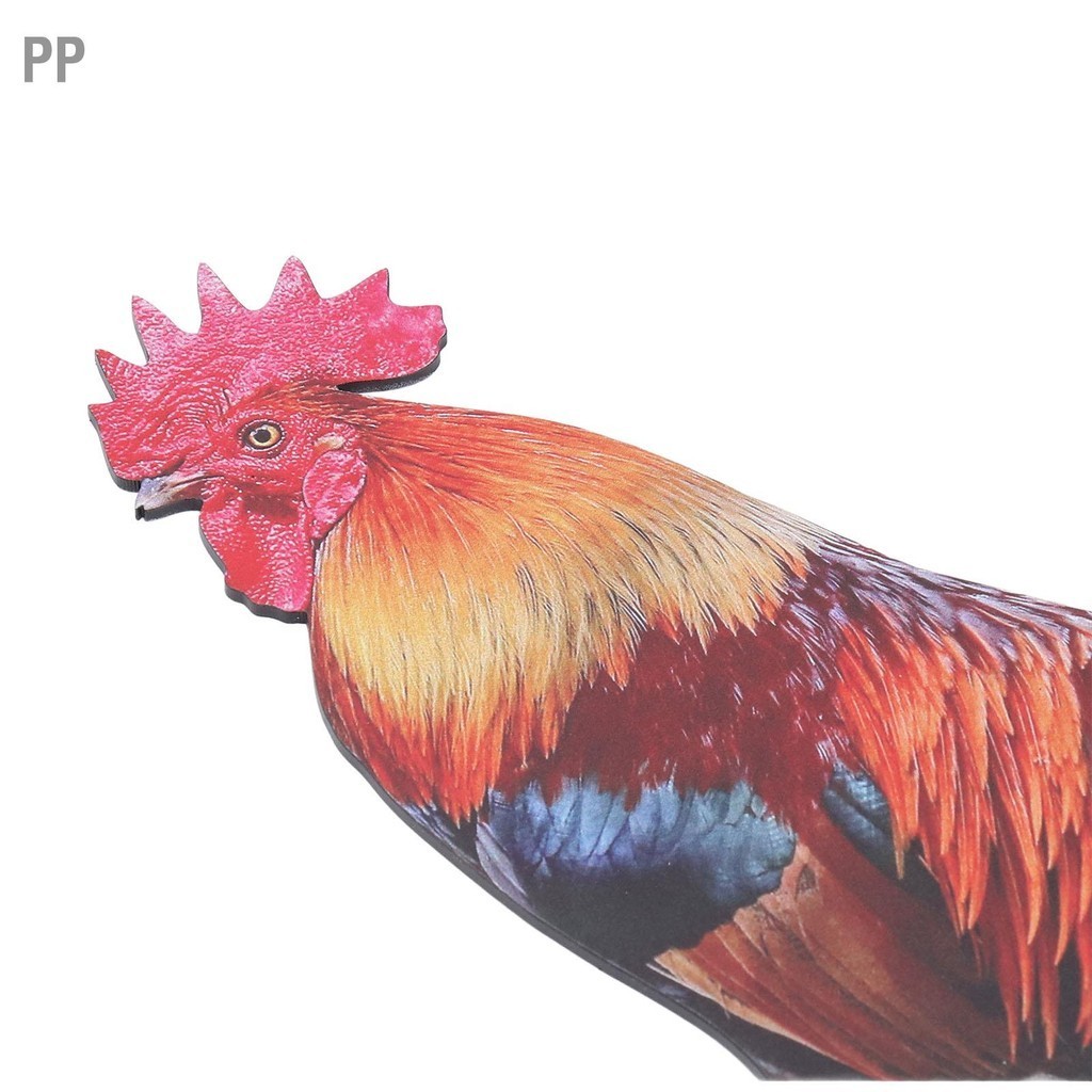 PP 3pcs Rooster Hen Chick Ground Plug อเนกประสงค์ Stereoscopic จำลองไก่ ...