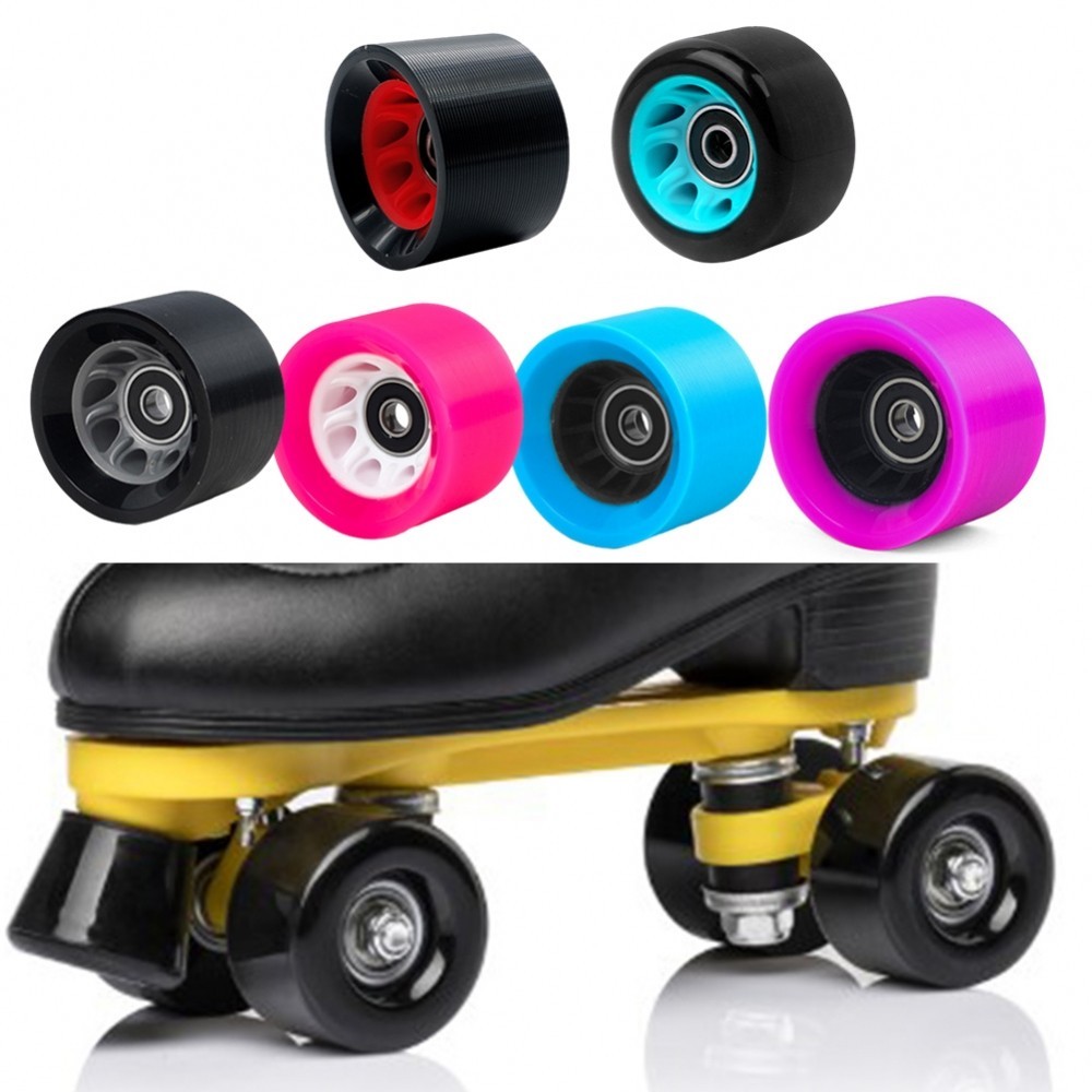Roller Skate Wheels Wheels 8pcs For Double-Row Roller Skates Indoor ...