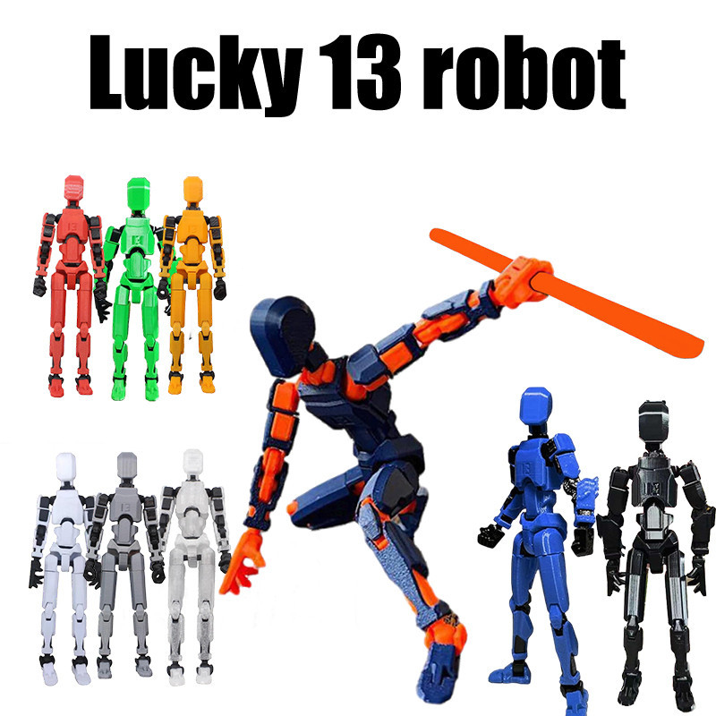 โมเดลตุ๊กตาฟิกเกอร์ Dummy 13 Lucky 3D 13 Dummy ของเล่นสําหรับเด็ก ...