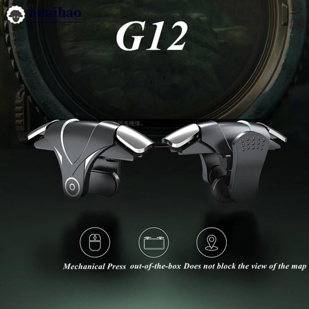 Huaihao G12 โทรศัพท ์ มือถือ Gaming Trigger เกม PUBG จอยสติ ๊ ก Gamepad ...