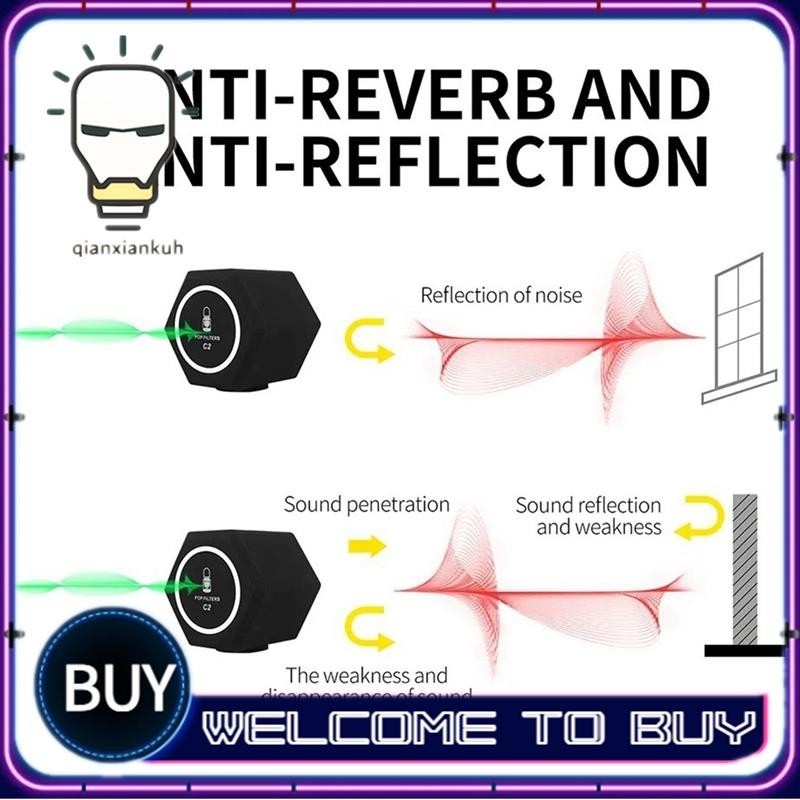 qianxiankuh Mic Wind Screen C2 ไมโครโฟน Pop-Filter Acoustic สําหรับ ...