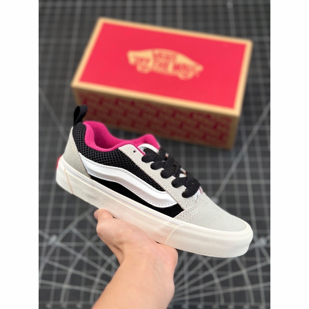 Vans Vault Knu-Skool VR3 LX "รองเท้าผ้าใบลําลองย้อนยุคตัดต่ํา ...