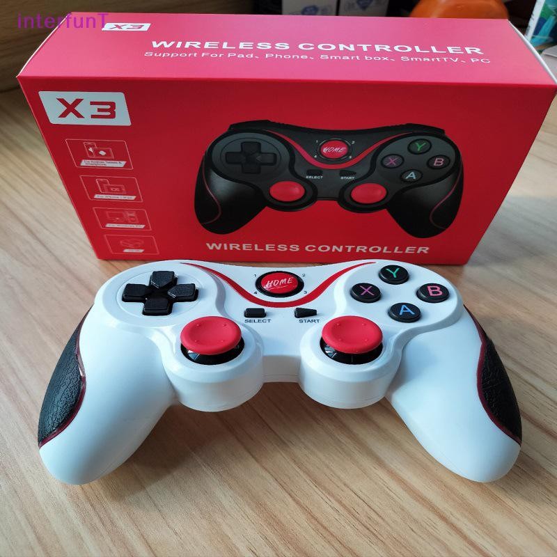 [InterfunT] เหมาะสําหรับ X3 Gamepad จอยสติ๊กไร้สาย 3.0 Android Gamepad เกมรีโมทคอนโทรล, โทรศัพท์ ...