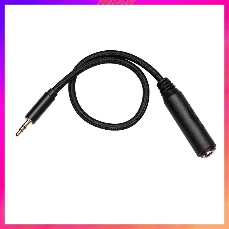 [Predolo2] สายเคเบิลสเตอริโอ 1/8 ถึง 1/4 3.5 มม. Mini TRS ถึง 6.35 มม. ...