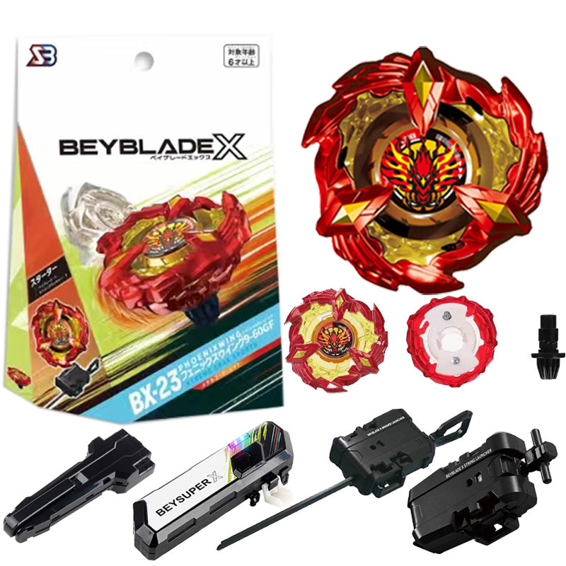 Beyblade X BX-23 Phoenix Wing Beyblade Xtreme พร้อม Launcher Led Grip ...