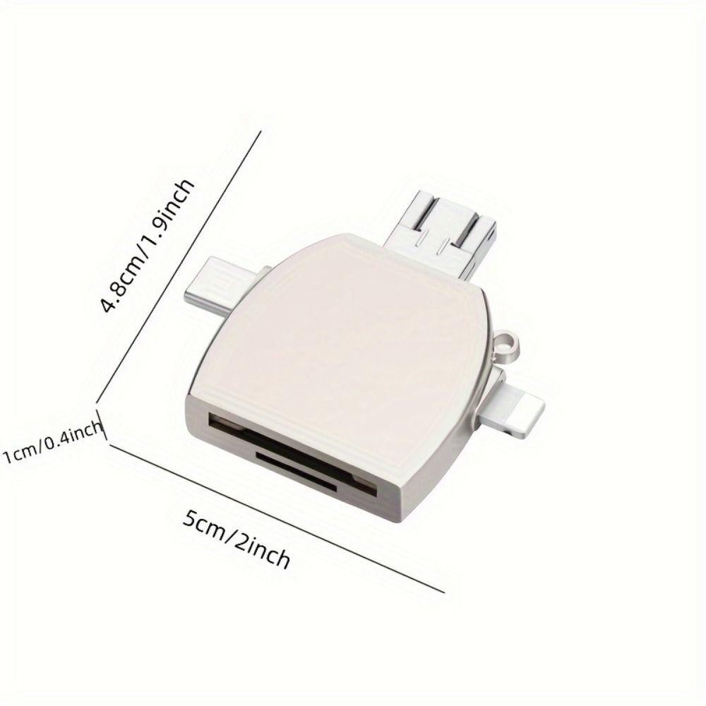 Daiga Multi-Function 5 in 1 Card Reader Type C ความเร ็ วสูง 5 in 1 Otg Adapter อะแดปเตอร ์ USB ...