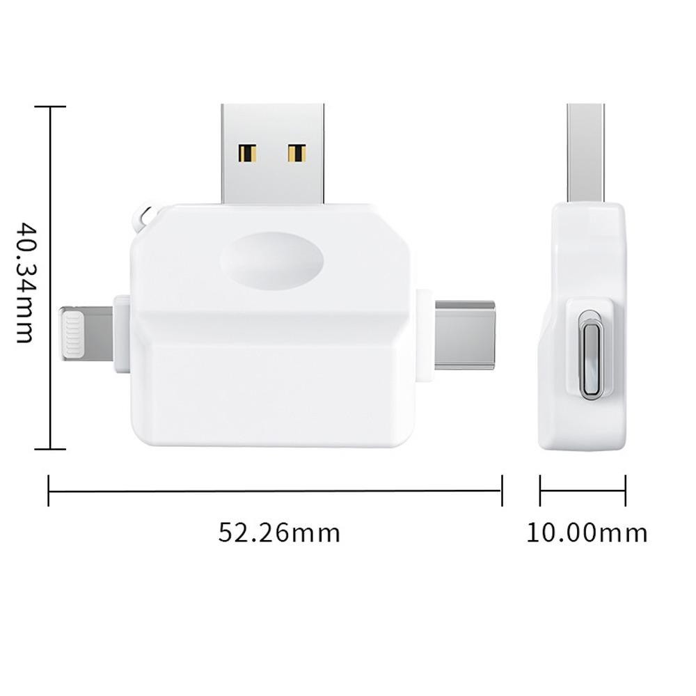 Daiga Multi-Function 5 in 1 Card Reader ความเร ็ วสูง Type C 5 in 1 OTG Adapter USB Data ...