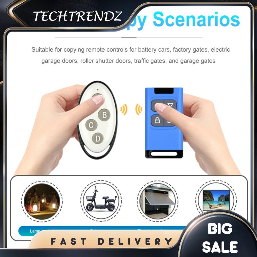 techtrendz.th Multi Code Duplicator Remote 860-915 MHz Clone Gate Key ...