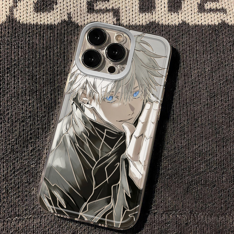 Blue Eyes Wutiaowu Pattern เคสโทรศัพท ์ ซิลิโคนใสเหมาะสําหรับ iPhone x ...