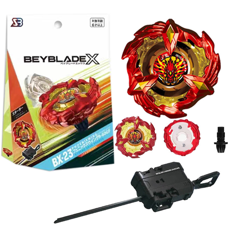 Beyblade X BX-23 Phoenix Wing Beyblade Xtreme พร้อม Launcher Led Grip ...