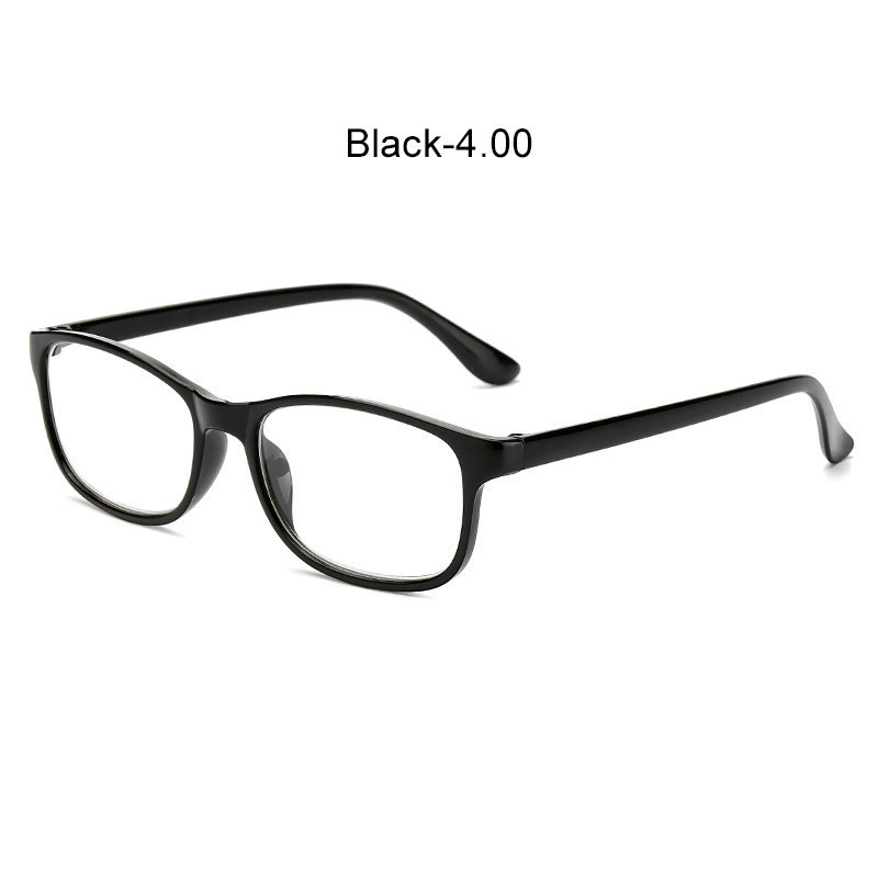 COD????แว่นตาอ่านหนังสือป้องกันแสงสีฟ้ากรอบเหลี่ยมTR90เบาพิเศษ+100~+400แว่นสายตายาวผู้ชายและ ...
