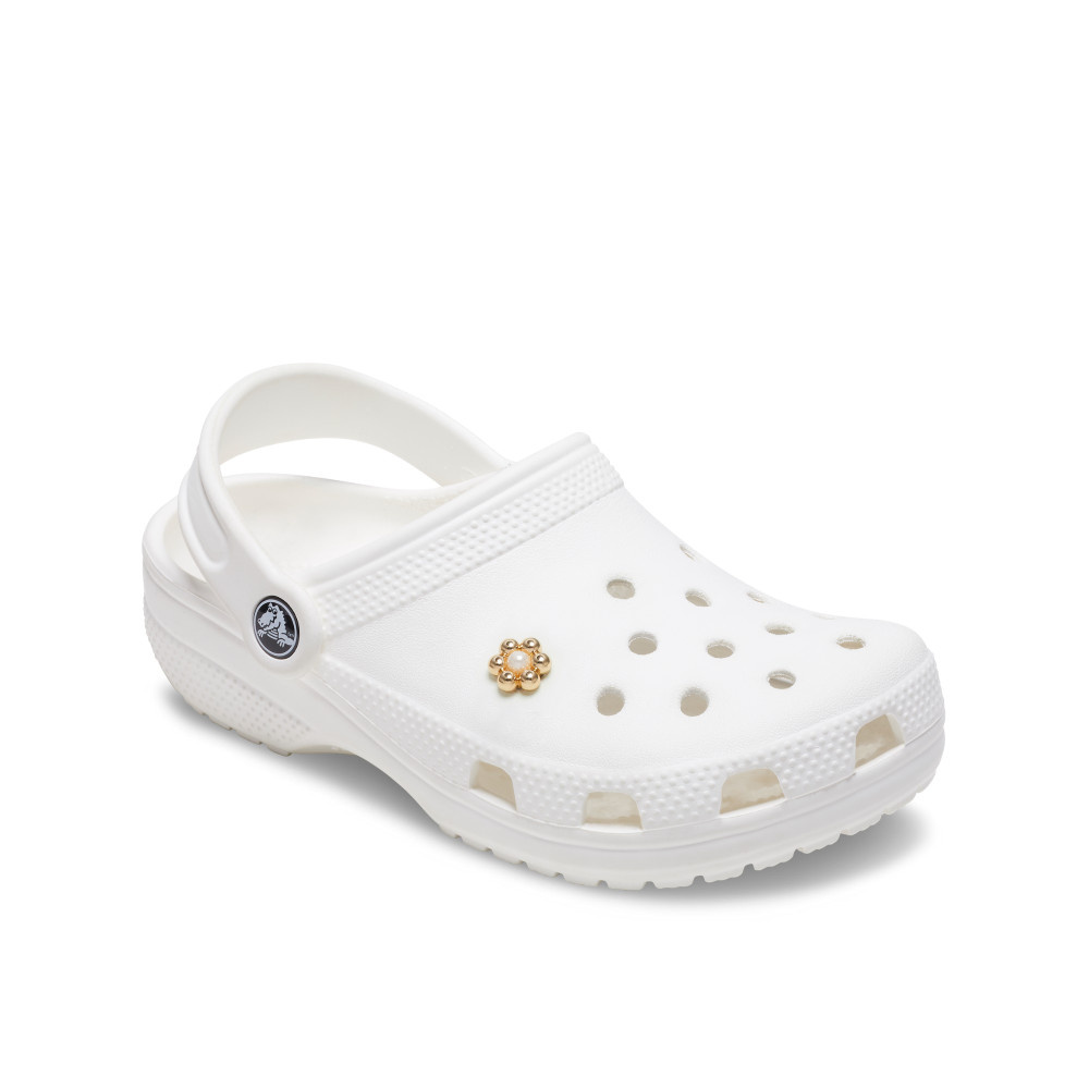 CROCS ตัวติดรองเท้า JIBBITZ™ GOLD AND PEARL TINY FLOWER รุ่น 10014454 ...