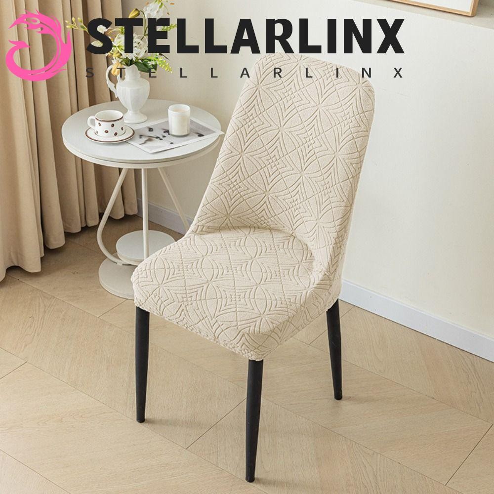 สเตลล่าrlix ผ้าคลุมเก้าอี้ ผ้าแจ็คการ์ด ผ้าคลุมเบาะนุ่มยืดหยุ่นเคสป้องกันกันฝุ่นหนาขึ้นเบาะ ...