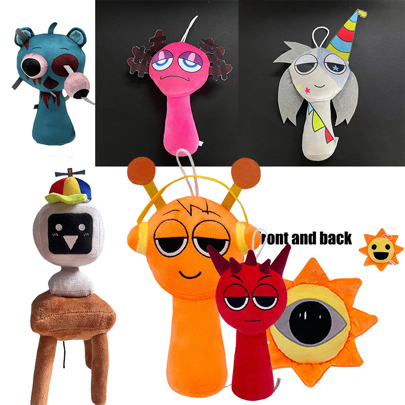 Sprunki Plush ชุดของเล่น Sprunkioc ตุ๊กตา Incredibox ของเล่นคอลเลกชัน ...