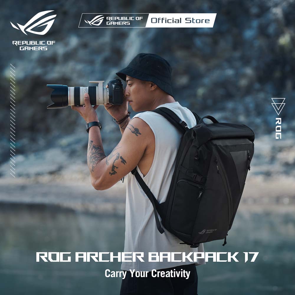 ASUS BP2702 ROG Archer Backpack 17 (XB07M0-BBP000) | Shopee Thailand