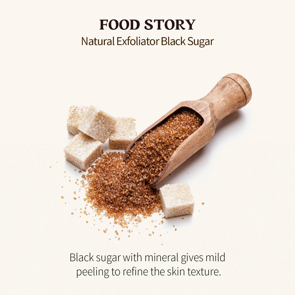 SKINFOOD Black Sugar Makeup Remove Cleansing Oil 200ml Smooth and ...