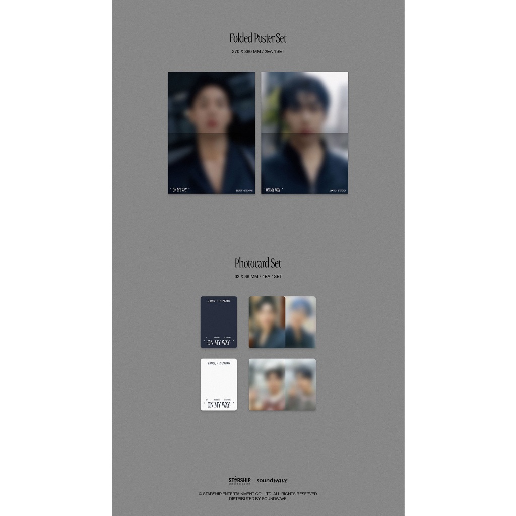 SHOWNU X HYUNGWON - 1st Photobook in NEWYORK ON MY WAY - sixtrade.th - ThaiPick