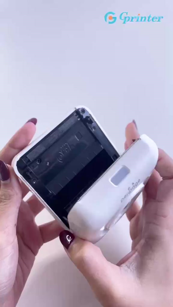 Gprinter เครื่องปริ้นพกพา PeriPage A6 พิมพ์สติ๊กเกอร์ เครื่องปริ้นสติ๊กเกอร์ A6 Mini Printer ...