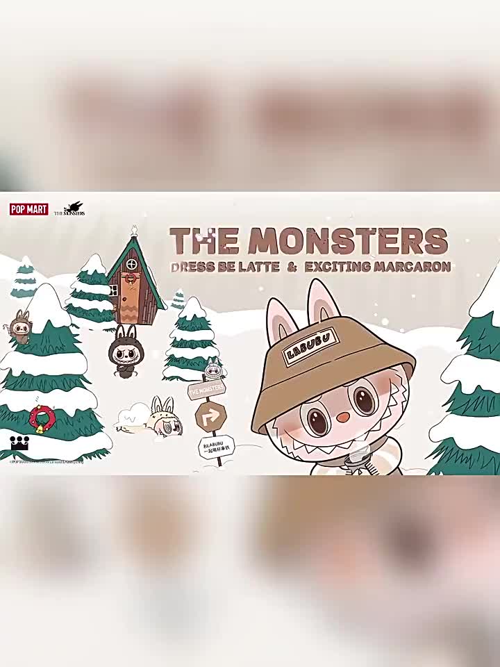 (ส่งของขวัญฟรี)???? พร้อมส่งในไทย 100% POPMART Labubu Macaron Secret ...