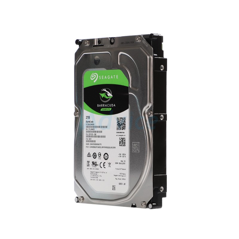 SEAGATE 2 TB HDD ฮาร์ดดิส BARRACUDA (7200RPM 256MB SATA-3 ST2000DM008) - advice_officialshop ...