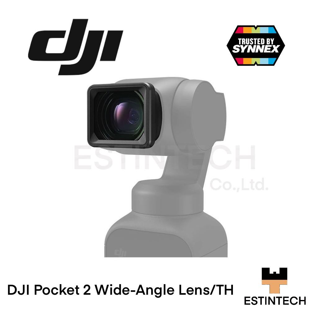 Camera Accessories (อุปกณ์เสริมกล้อง) DJI Pocket 2 Wide-Angle Lens/TH ของใหม่ | Shopee Thailand