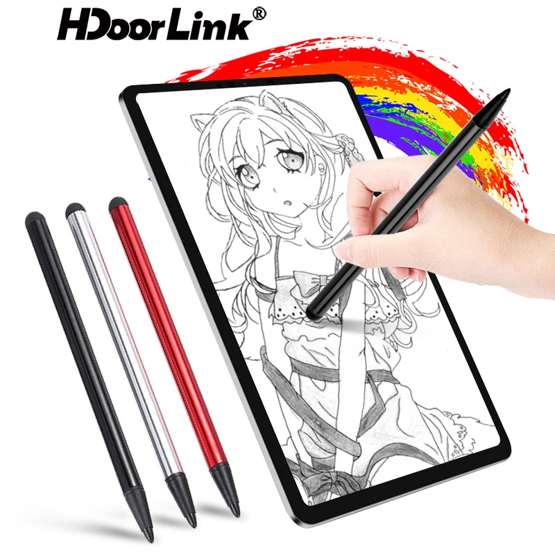 HdoorLink 2 ใน 1 ปากกาสไตลัส Capacitive Resistive Touch Screen Pencil ...