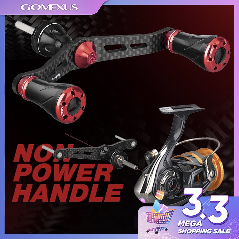 (Gomexus)82-98mm Non-Power HandleShimano Daiwa Revros LTRR LT ที่จับรอก ...