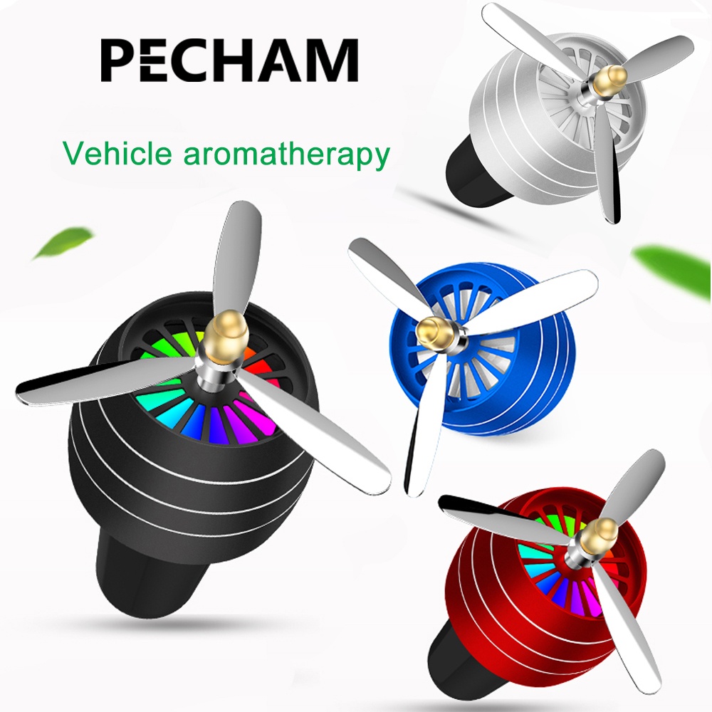 PECHAM น้ําหอมปรับอากาศในรถยนต์ พลังงานแสงอาทิตย์ แบบคลิปหนีบ กระจายกลิ่น - pecham.th - ThaiPick