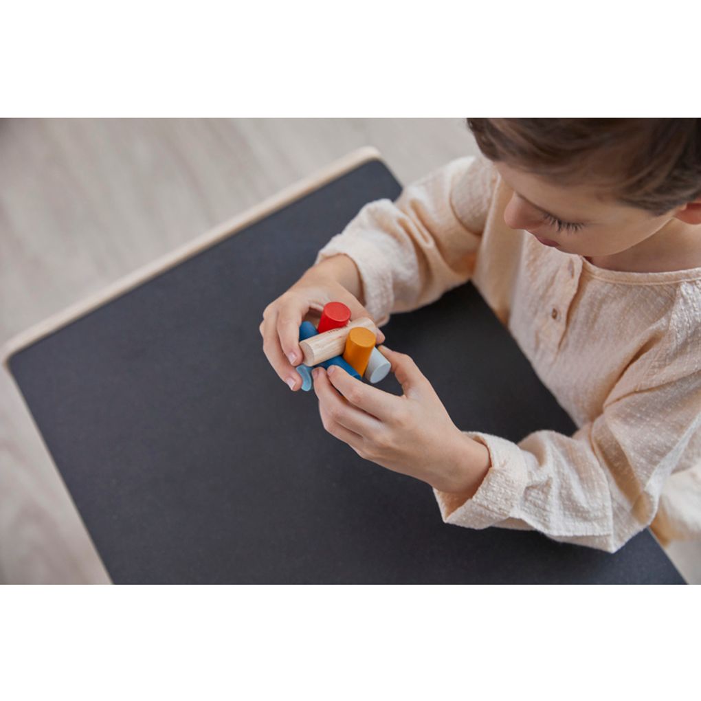 PlanToys Log Puzzle ของเล่นเสริมพัฒนาการ ประเภท Games Puzzles สำหรับ ...
