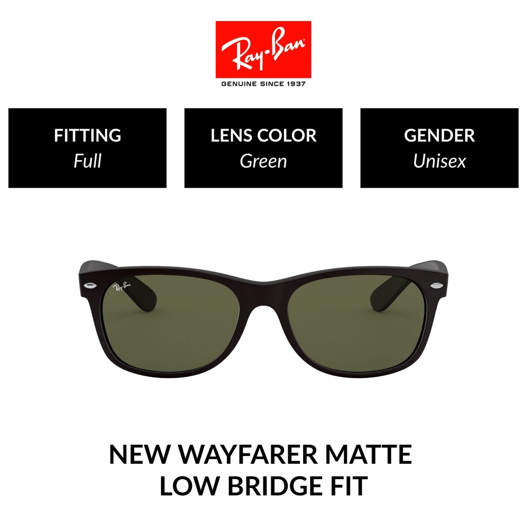 Ray-Ban New Wayfarer - RB2132F 622 - size 55 แว่นกันแดด - rayban.th ...