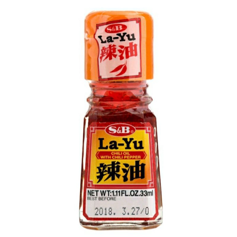 เอสแอนด์บี น้ำมันพริกผสมพริก S&B La-Yu Chilli Oil With Chilli Pepper 33ml | Shopee Thailand