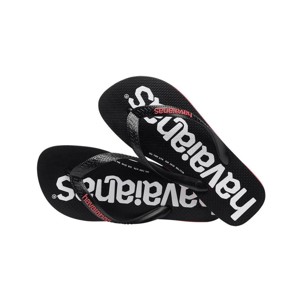 Havaianas รองเท้าแตะ Top Logomania 2 Flip Flops - Ruby Red รุ่น ...